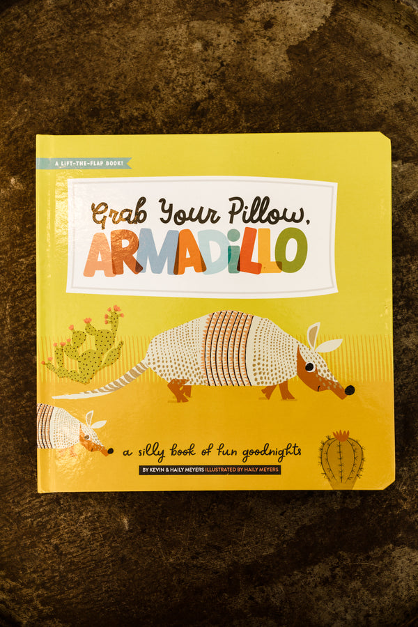 Grab Your Pillow, Armadillo - The Mercantile at Mill + Grain
