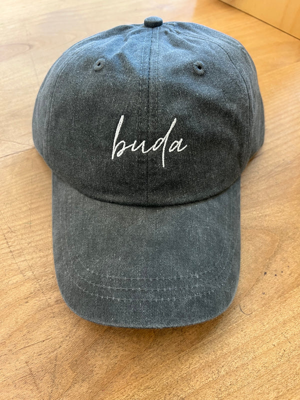 Buda Embroidered Ball Cap - The Mercantile at Mill + Grain